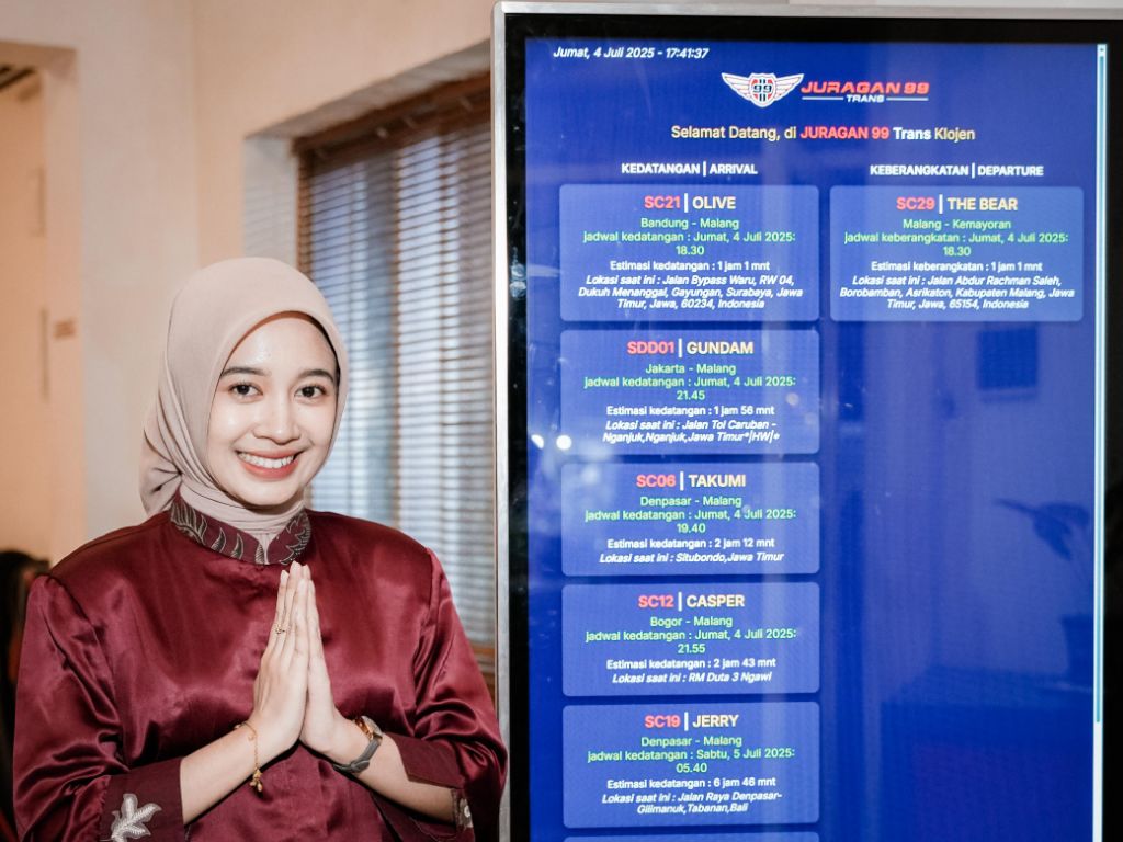 Juragan99 Trans Hadirkan ETA Board, Inovasi Real-Time untuk Nyaman dan ...